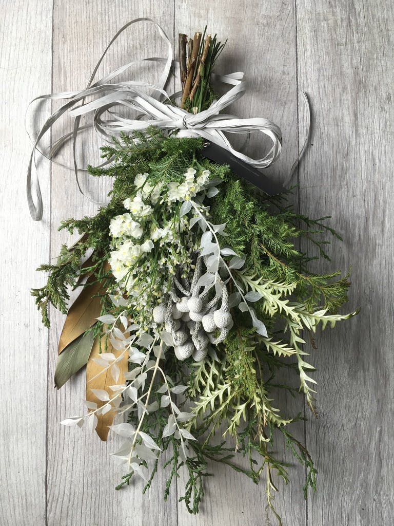 【どこからみ】 ‧生花たっぷりで作ったナチュラルクリスマススワッグ カテゴリー - kolnhof.ru